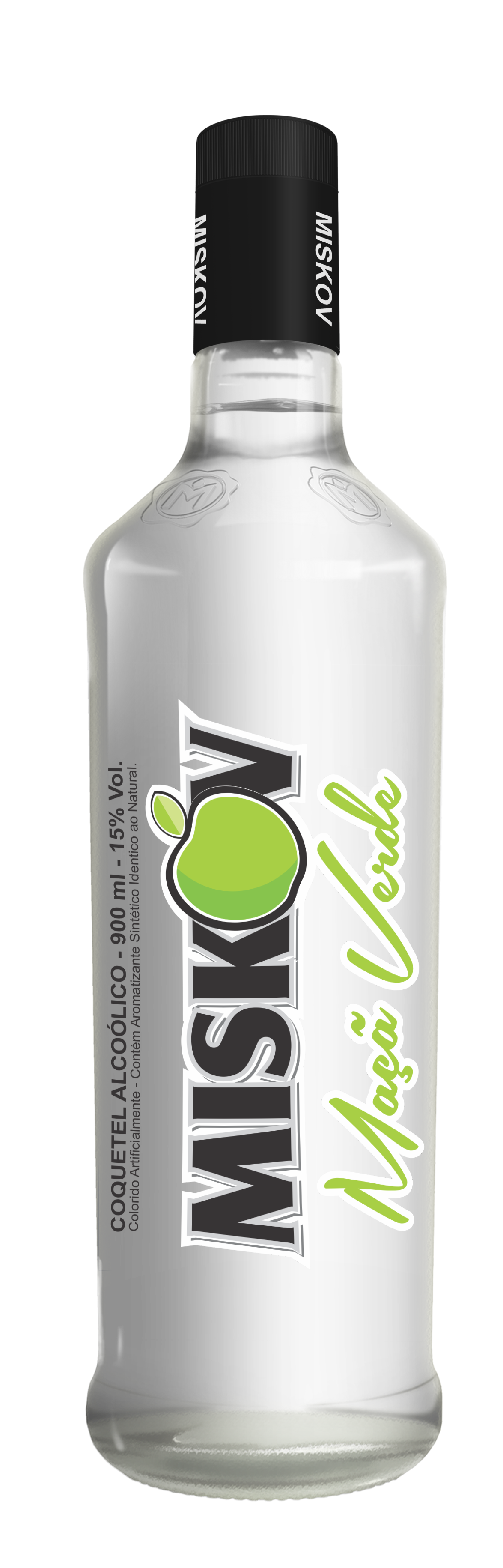 VODKA MISKOV SABORES – MAÇÃ VERDE - Cachaça Jamel